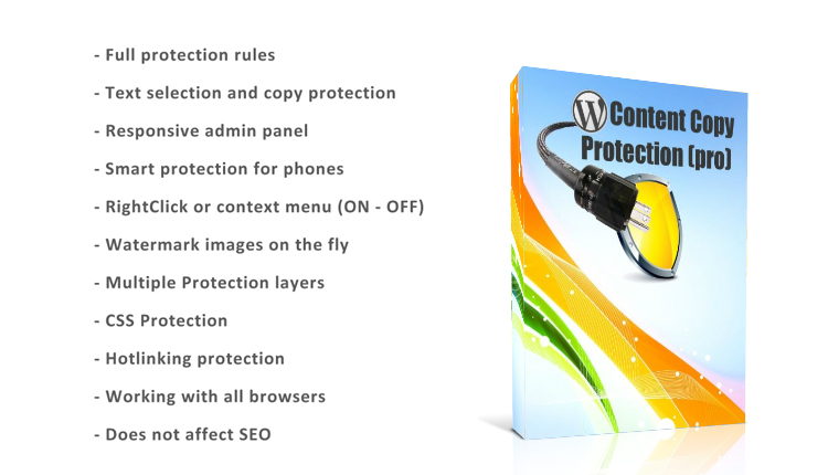 WP Content Copy Protection Pro WordPress Plugin - GPL Good
